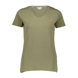 U.S. Polo Assn. Shirt in Khaki - 43% | Größe L | Damen-tops
