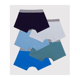 Petit Bateau 5er-Set: Boxershorts in Bunt - 50% | Größe 128 | Kinder-waesche
