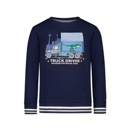 SALT & PEPPER Salt and Pepper Sweatshirt "Truck" in Dunkelblau - 42% | Größe 128/134 | Kinder-sweatshirts-jacken