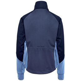 KARI TRAA Hybridjacke "Louise" in Blau/ Grau - 69% | Gr&ouml;&szlig;e S | Damen-outdoorjacken