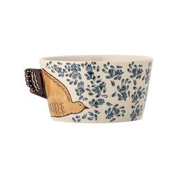 Bloomingville Schale "Hezha" in Blau/ Creme - Ø 13 cm - 29% | Gedeckter-tisch