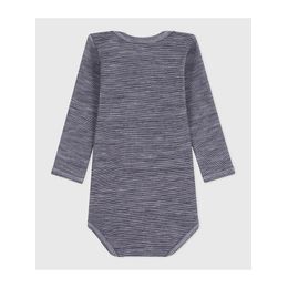 Petit Bateau Body in Anthrazit - 34% | Gr&ouml;&szlig;e 62 | Baby-bodys