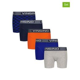Vingino 5er-Set: Boxershorts in Bunt - 48% | Größe 170/176 | Kinder-waesche
