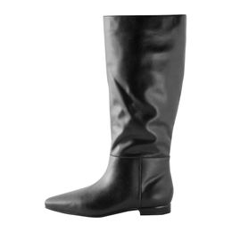 next Stiefel Damen Größe 39.5/40 schwarz Winterschuhe