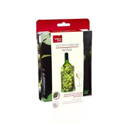 Vacu Vin Weink&uuml;hler in Schwarz/ Gr&uuml;n - (H)17,6 x &Oslash; 9,5 cm - 10% | Gedeckter-tisch