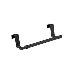 Wenko Edelstahl-Handtuchstange "Teleskop" in Schwarz - (B)60 x (H)6 x (T)7 cm - 12% | Badezimmer-accessoires