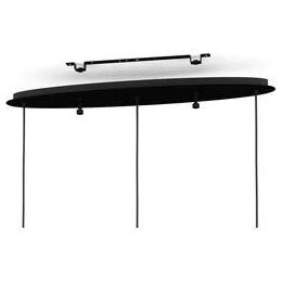 Eglo Hängeleuchte "AGUILARES", schwarz, H: 104,5cm, 1 Stk., Leuchten, Hängeleuchte in schwarz aus Stahl - exkl. E27 - 40W