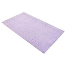 Badematte Framsohn FROTTIER "Uni Basic Hotelmatte" Gr. 4, lila (lavendel), H:11mm, Baumwolle, Badematten, große Farbpalette, Hergestellt in Österreich, Badezimmerteppich