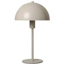 my home Tischleuchte "Husballa - Pilzlampe", beige, 1, Ø 20cm H: 35cm, 1 Stk., Leuchten, Pilzleuchte, Tischlampe, Metallsockel, Höhe 35 cm, Pilzdesign