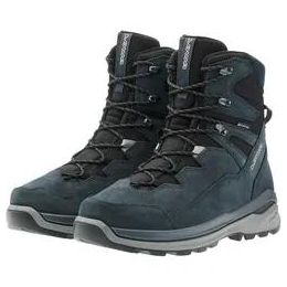 Winterstiefel Lowa "OTTAWA EVO GORE-TEX", Damen, Gr. 44,5, blau (navy, grau), Leder, Textil, Schuhe, Winterschuhe, Winterboots, Snowboots, wasserdicht
