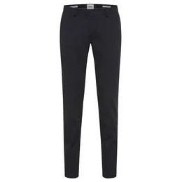 Chinohose Brax "Style SILVIO", Herren, Gr. 34, Länge 30, navy, 84% Polyester, 12% Viskose, 4% Elasthan, Hosen
