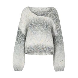 Apricot Tinsel Knit Ombre Jumper ' ' Damen Gr&ouml;&szlig;e S grau