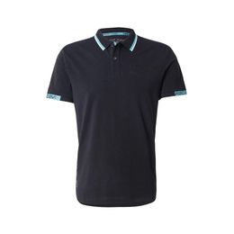 CAMP DAVID Poloshirt Herren Gr&ouml;&szlig;e M royalblau / schwarz / wei&szlig;