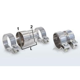 HJS Reduzierrohr, Abgasanlage Universal 76mm 90 60 5731