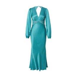 TWINSET Kleid Damen Größe 40 türkis Winterkleid