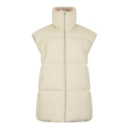 Apricot Reversible Oversized Puffer Gilet ' ' Damen Größe 44 ecru
