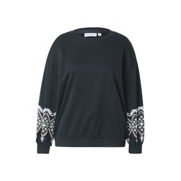Only Carmakoma Sweatshirt 'CARBrooke' female Black size XS-40/42