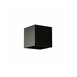 Licht-Erlebnisse Wandlampe EEK F (B)10 x (H)10 cm in Schwarz | Gr.: onesize