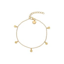 NOELANI 925 Sterling Silber vergoldet Armband 16+3 cm | Gr.: onesize