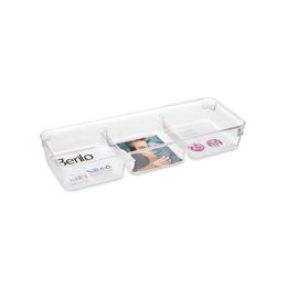 Berilo Organizer f&uuml;r Pinsel und Kosmetik in transparent | Gr.: onesize