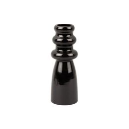 Present Time Vase "Sparkle" in Schwarz - (H)21 x &Oslash; 7 cm | Gr.: onesize