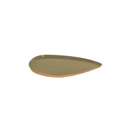 Present Time Deko-Teller "Mila" in Khaki | Gr.: onesize