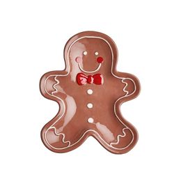Butlers Deko-Teller SWEET X-MAS 6er-Set in Braun | Gr.: onesize
