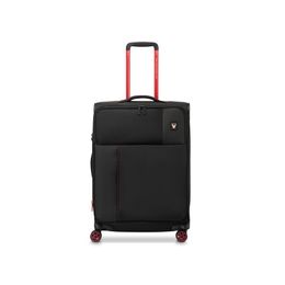Roncato Move 4 Rollen Trolley 64 cm mit Dehnfalte in nero fumo | Gr.: onesize