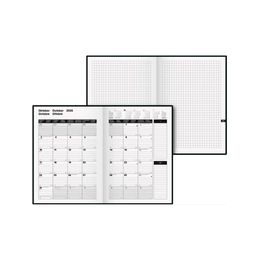 Brunnen Buchkalender 726 Time Center 14,8x21cm 1 Monat/2 Seiten ... | Gr.: onesize