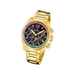 Analog-Armbanduhr Festina Boyfriend gold mittel (ca. 38mm) | Gr.: onesize