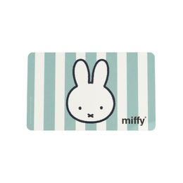 Miffy Brettchen Hase Streifen Fr&uuml;hst&uuml;cksbrettchen Schneidebrettchen in blau | Gr.: onesize