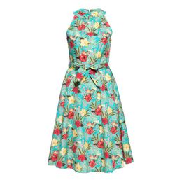 Queen Kerosin Swing Kleid in mint | Gr.: 3XL