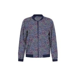 Swirly Damen Jacke in Blau | Gr.: XXL