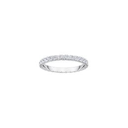 Thomas Sabo Ring In Zartem Design Mit Wei&szlig;en Steinen in silber, wei&szlig; | Gr.: 52