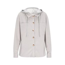 Swirly Women Jacket in Light Grey | Gr.: L