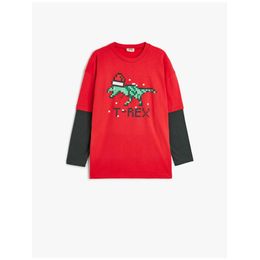 KOTON T-shirt in Rot | Gr.: 9-10 Jahre