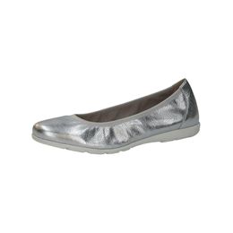Caprice Ballerina in SILVER METAL. | Gr.: 38