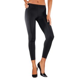 Lascana Leggings in schwarz | Gr.: 44-46