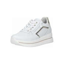 Nero Giardini Sneaker in Weiß/Gold | Gr.: 40
