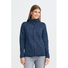oxmo Fleecejacke OXELFE JACKET in Blau | Gr.: S