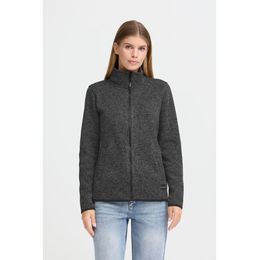 oxmo Fleecejacke OXELFE JACKET in grau | Gr.: L