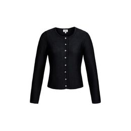 N&uuml;bler N&uuml;bler Strickjacke Langarm Anni in Schwarz | Gr.: 38