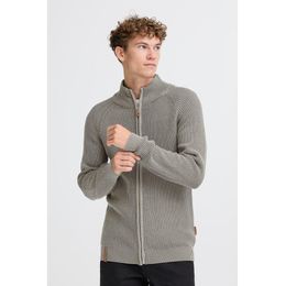 INDICODE Strickjacke IDRockly in Grau | Gr.: S