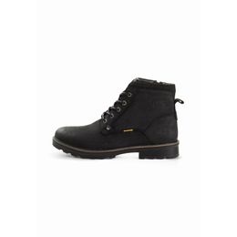 Camel Active FLOW Boot aus echtem Leder in Schwarz | Gr.: 47