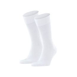 Falke Socken 2er Pack in Weiß | Gr.: 47-50
