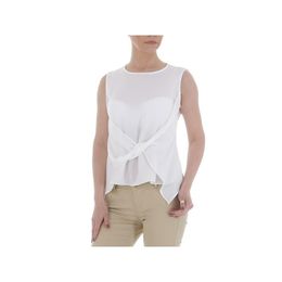 Ital-Design Bluse in Wei&szlig; | Gr.: L