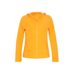 NALLY Damen Fleecejacke in Hellorange | Gr.: M