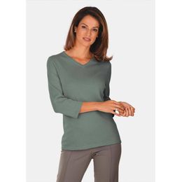 GOLDNER Pullover in hochwertiger Qualit&auml;t in baummoos | Gr.: 40