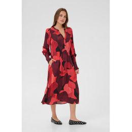 Culture Kleid CUdana Relaxed fit in Fiery Red Art | Gr.: M