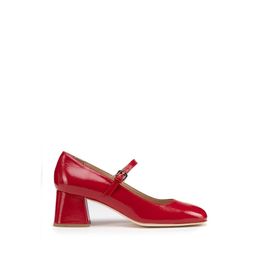Wittchen Damenschuhe Pumps Aus Leder Mit Riemen in Red | Gr.: 41